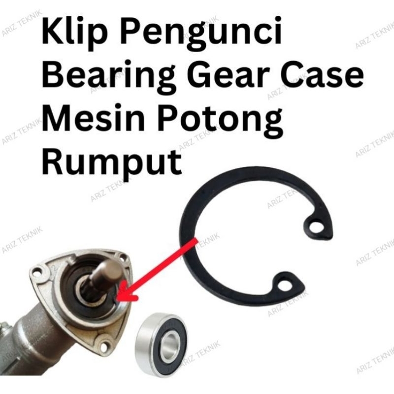 Jual Klip pengunci bearing laker case mesin potong rumput | Shopee ...