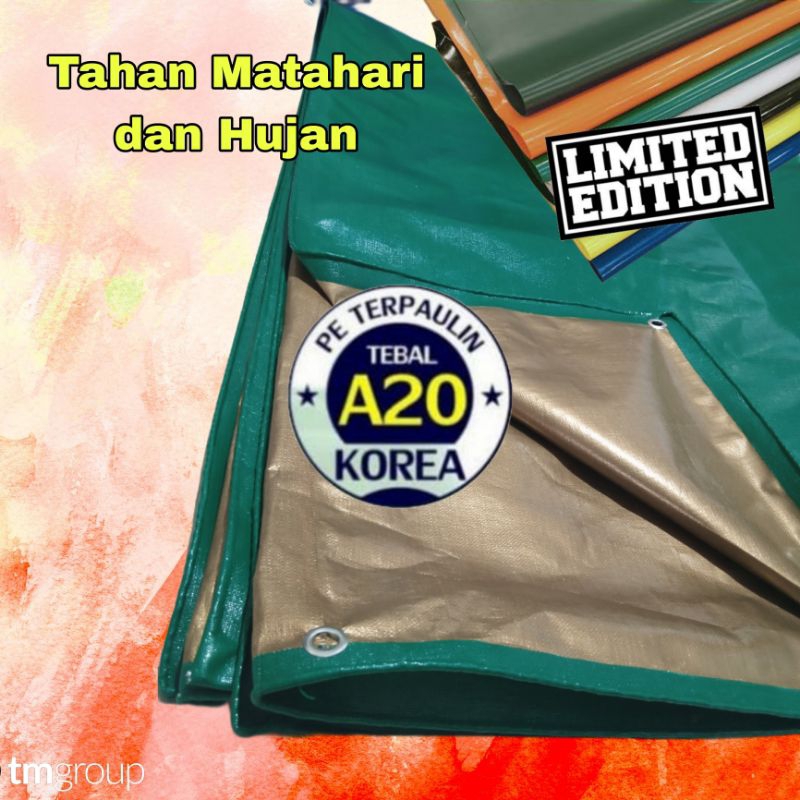 Jual Terpak A20 Korea permintaan khusus 5,3 x 6 meter ukuran pas atau ...
