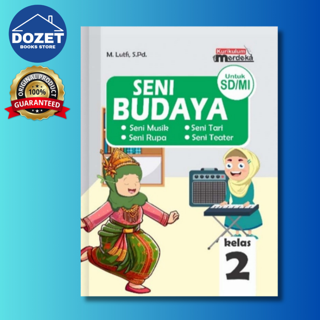 Jual Buku paket seni budaya kelas 2 SD/MI kurikulum merdeka untuk siswa penerbit WKJ | Shopee ...