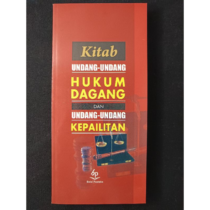 Jual Buku Kitab Undang-Undang Hukum Dagang Dan Undang-Undang Kepailitan | Shopee Indonesia