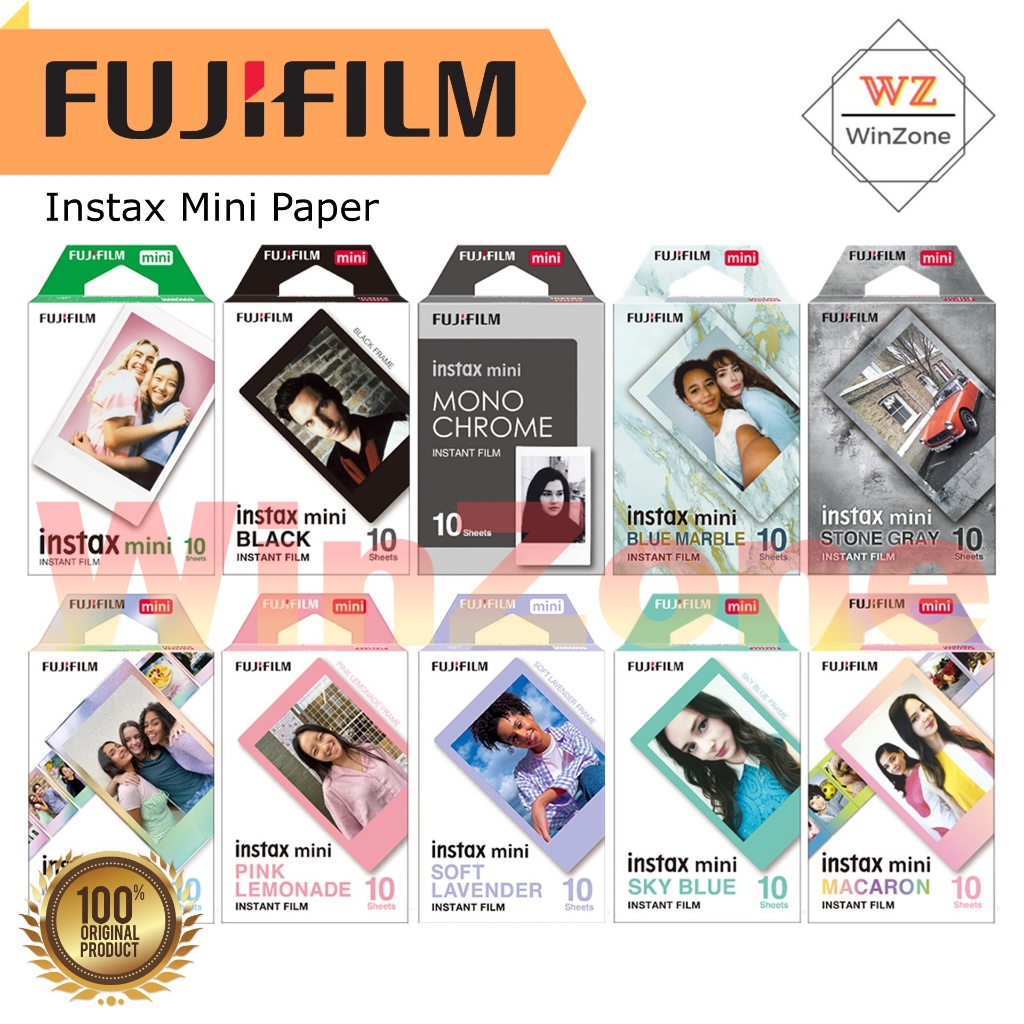 Jual FUJIFILM Instax Mini Paper (Motif / Karakter) Kertas Film Refill ...
