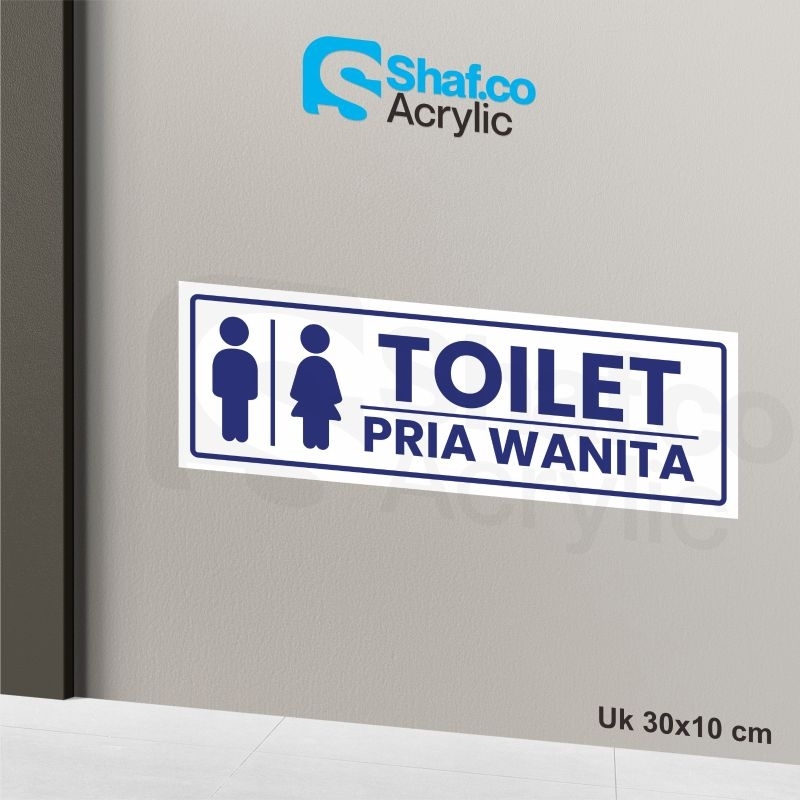 Jual STICKER TOILET PRIA WANITA // STIKER // RAMBU-RAMBU | Shopee Indonesia