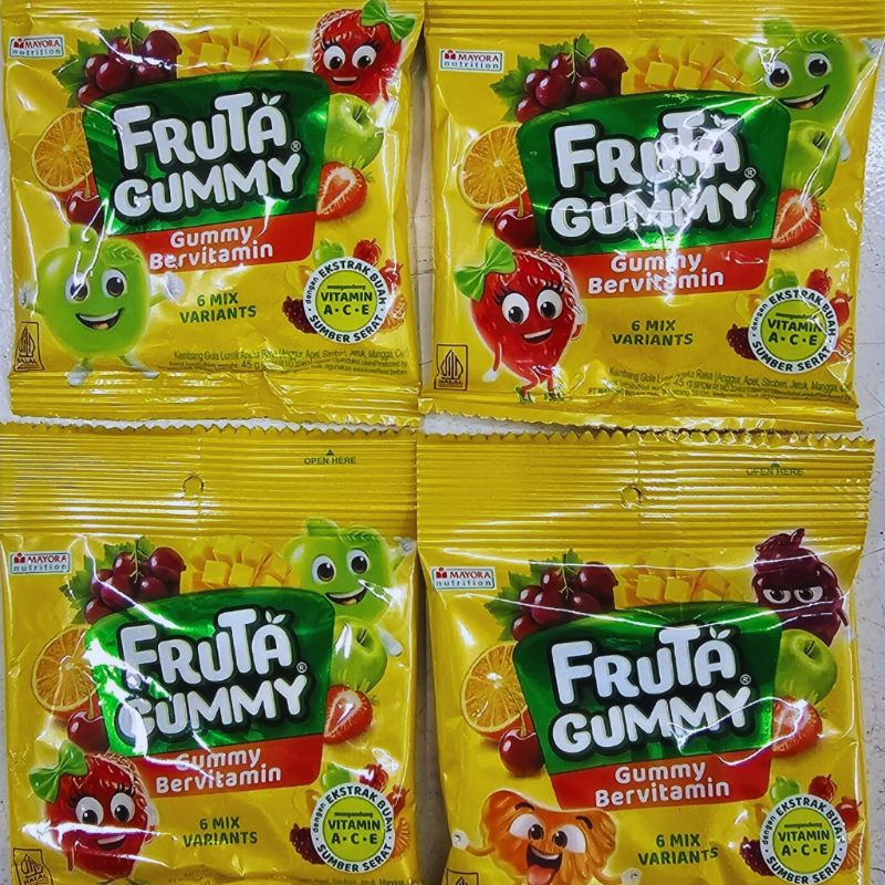 Jual Fruta Gummy 45gr | Shopee Indonesia