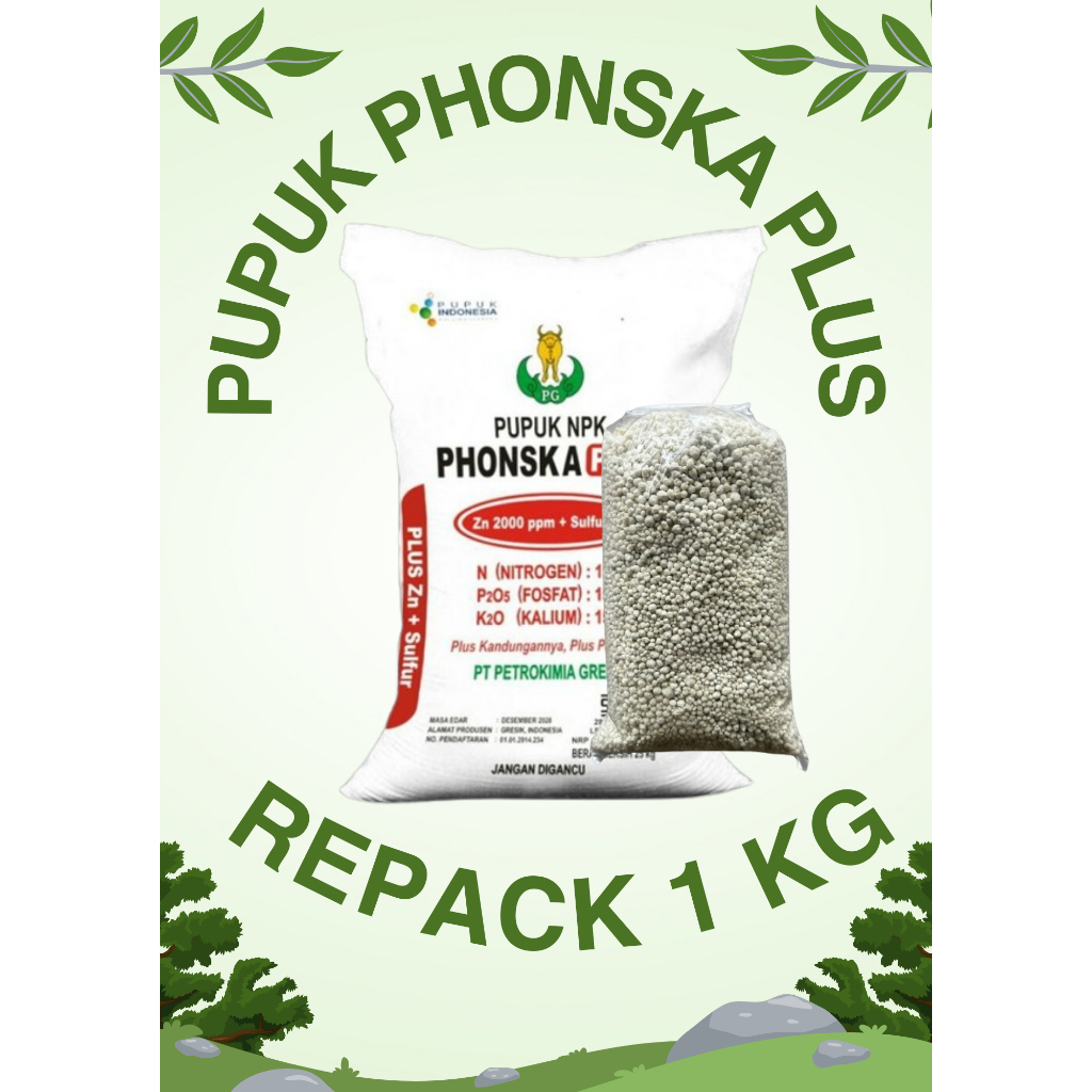 Jual PUPUK PHONSKA PLUS REPACK 1 KG | Shopee Indonesia