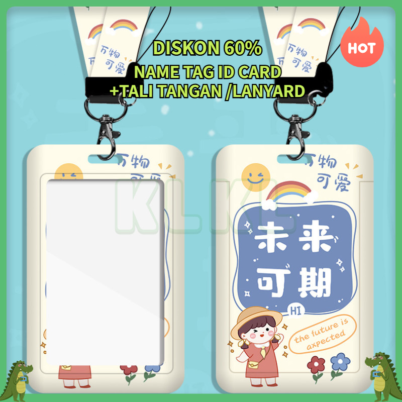 Jual KLKL Id Card Lucu Case Id Card Kainkan Id Layerd Id Card Wadah Id ...