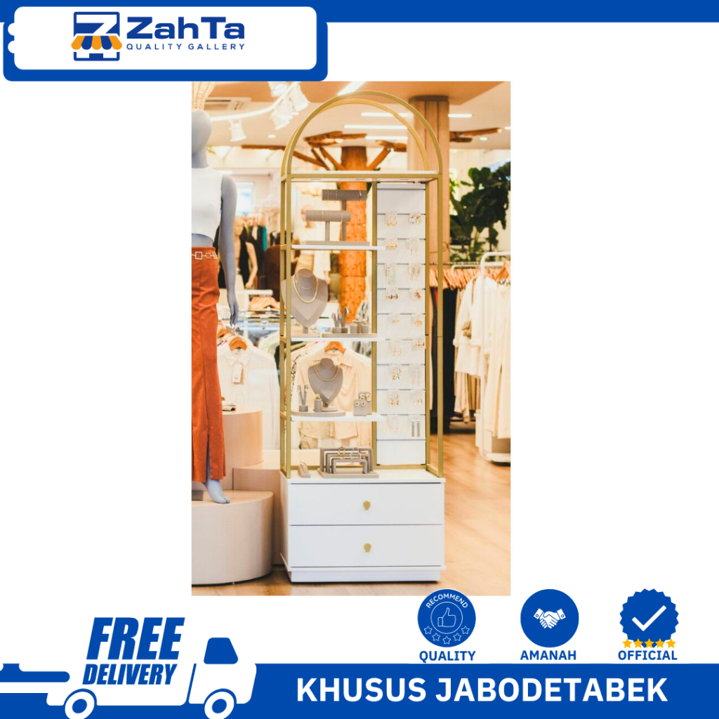 Jual ZAHTA - RAK OVAL LACI MIX RAK ACSESORIES PERHIASAN | Shopee Indonesia