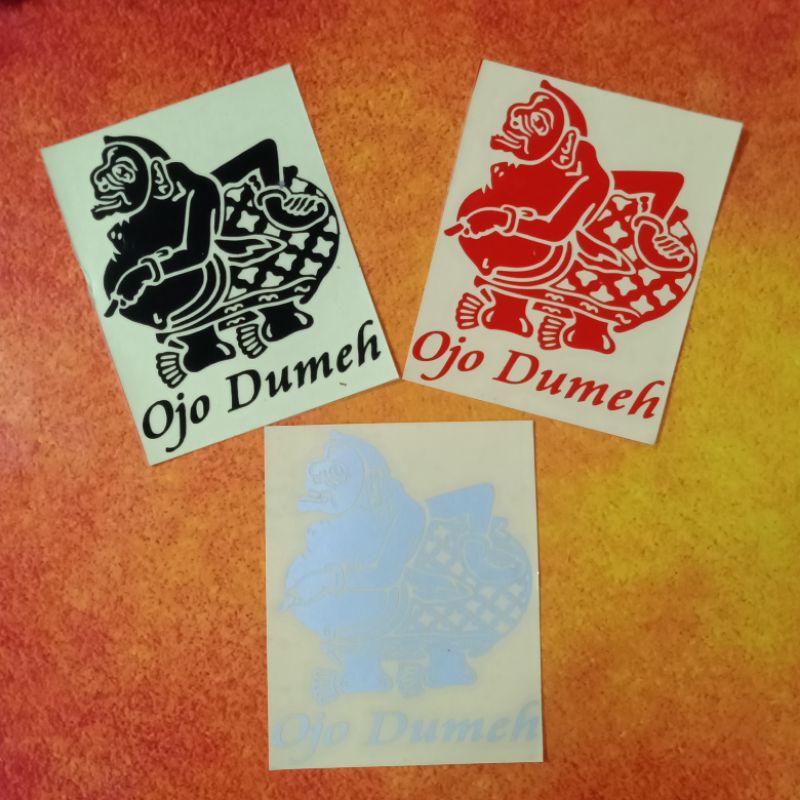 Jual Sticker Semar Ojo Dumeh | Shopee Indonesia