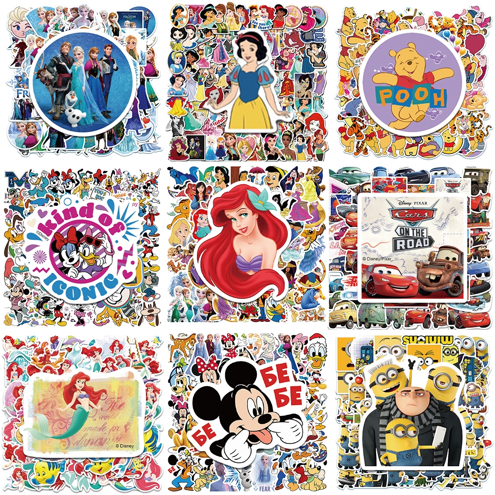 Jual COD Gaya lucu DIY Koleksi Animasi Disney Princess Ai Bai Snow ...