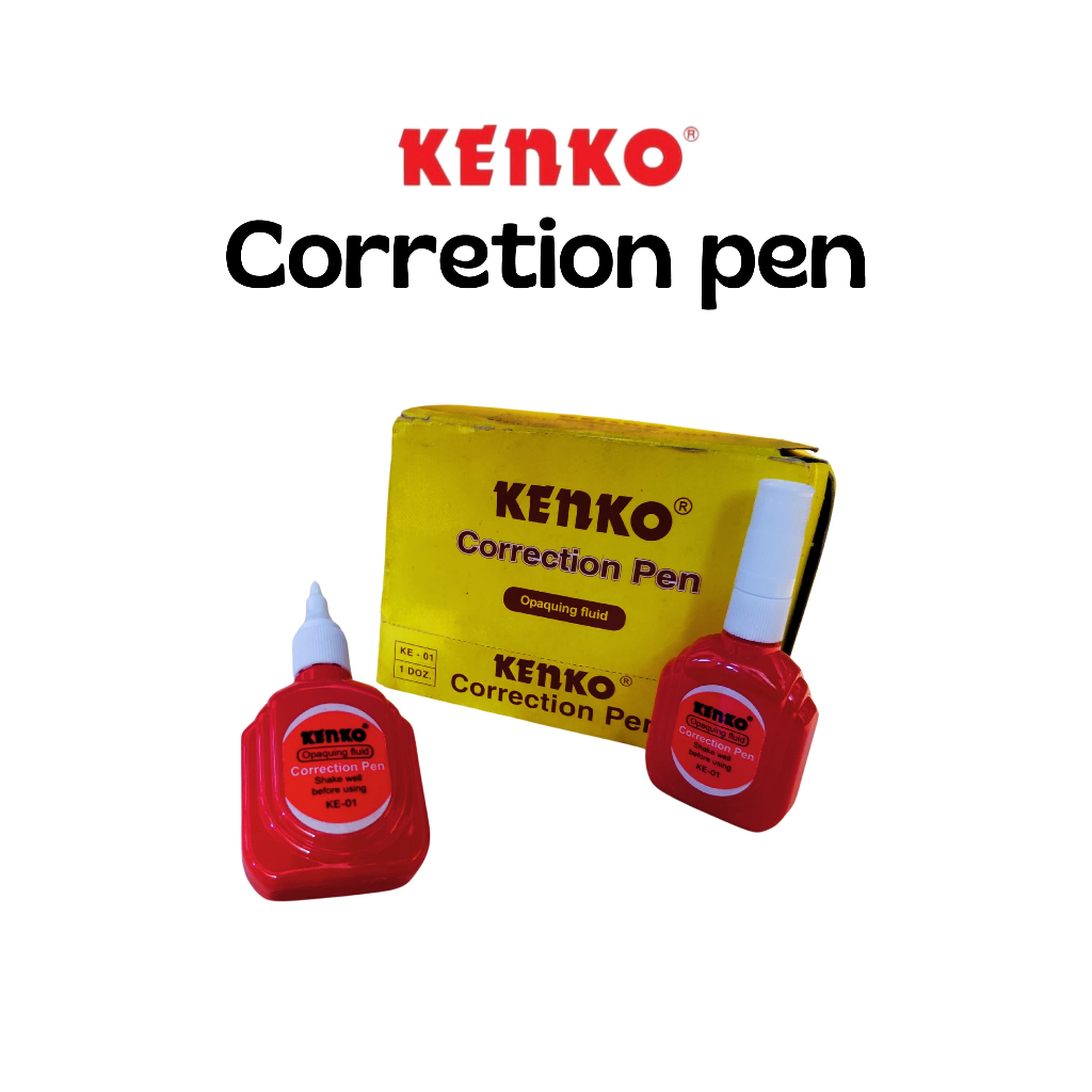 Jual TIPE - EX CORRECTION PEN KENKO KE - 01 (1 Pcs) | Shopee Indonesia