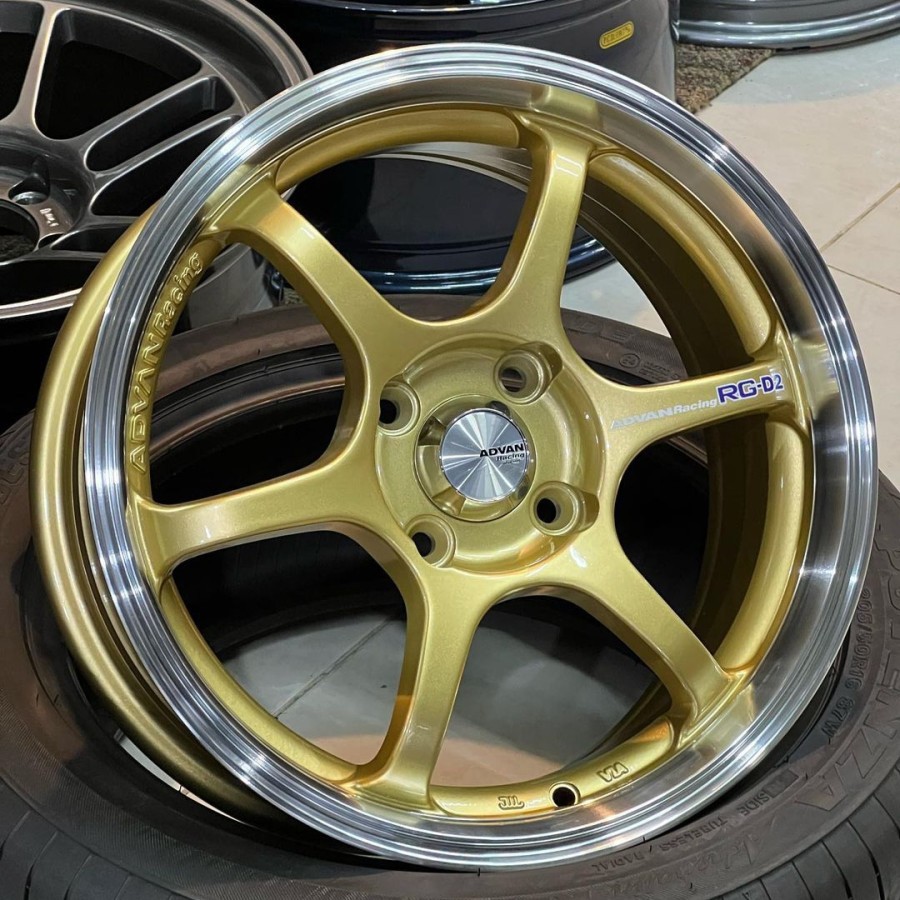 Jual velg mobil r15 ADVAN RG D2 lebar 6,5 velg ring 15 brio mobilio vios | Shopee Indonesia