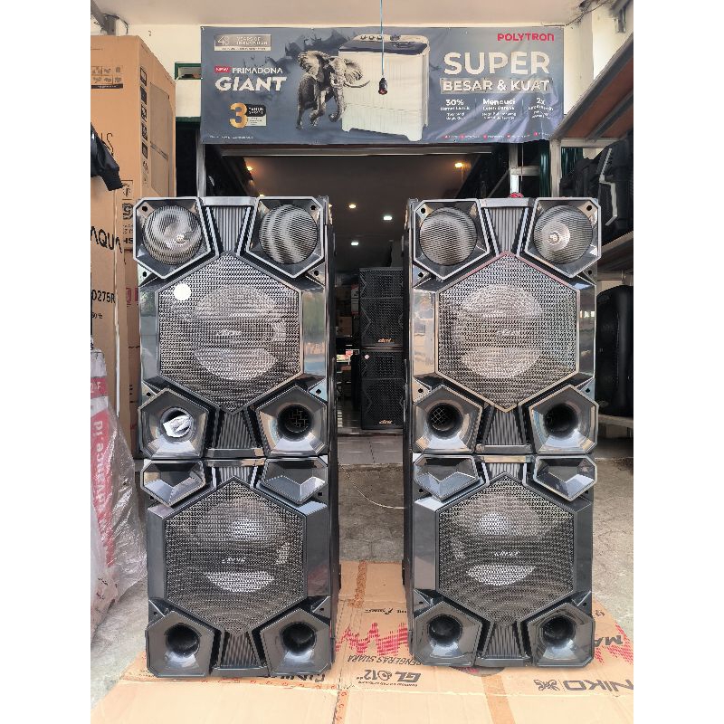 Jual speaker dat DQ 122 speaker dat 12 inc x 4 subwoofer | Shopee Indonesia