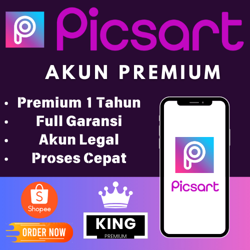 Jual Picsart Premium 1 Tahun Full Garansi Proses Cepat | Shopee Indonesia