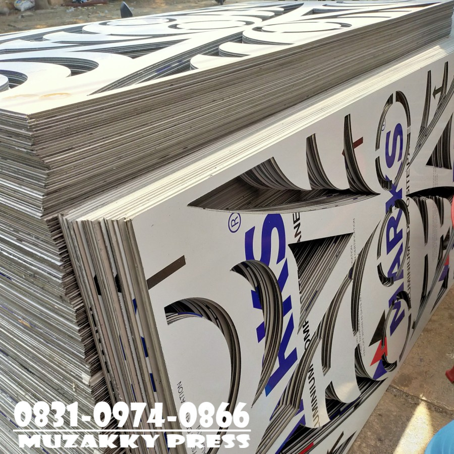 Jual CUTTING LASER ACP PARTISI MOTIF CUSTOM | CNC ROUTER | Shopee Indonesia