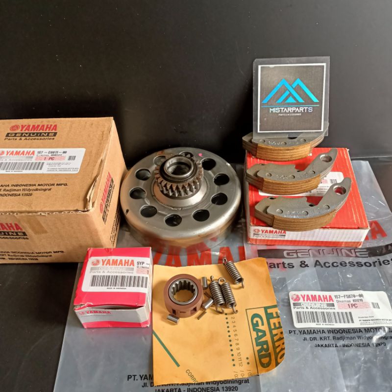 Jual mangkok ganda Jupiter MX old MX new (3 barang +kampas ganda + cage Jupiter MX old pnp mx ...