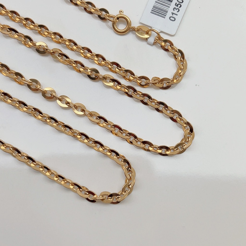 Jual KPD 126 kalung polos rantai nori simpel elegan panjang 49-50cm ...