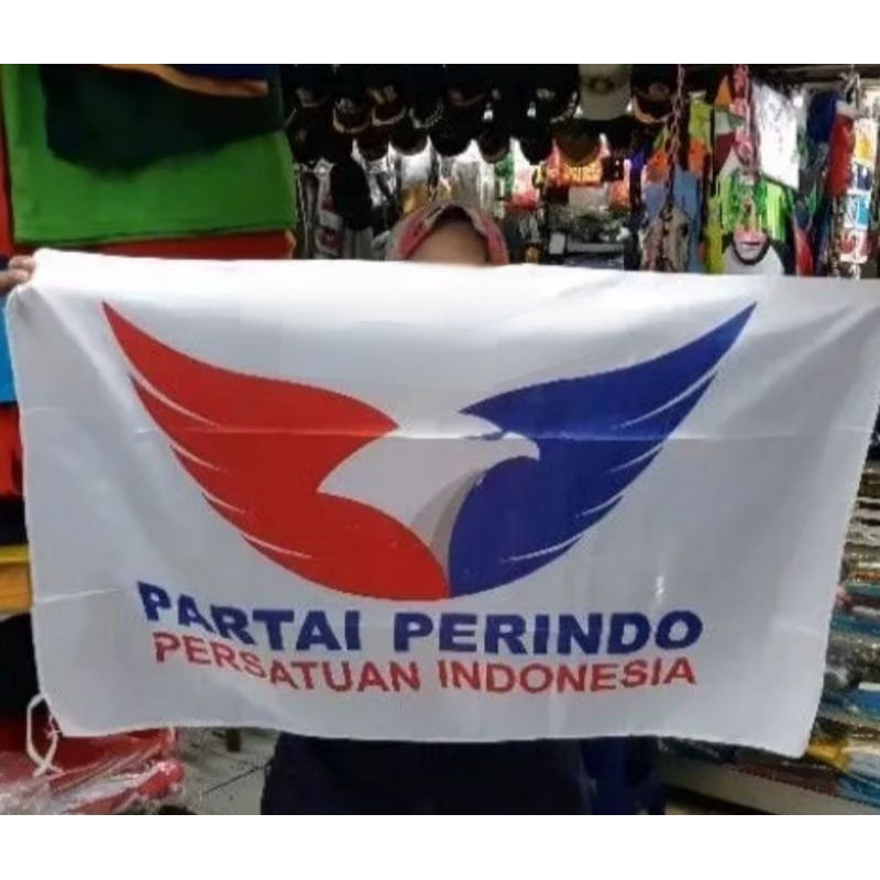 Jual BENDERA PARTAI PERINDO 60 x 90 ( 100lbr) | Shopee Indonesia
