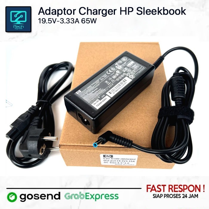 Jual Adaptor Charger Laptop HP 240 G4 250 240 G6 240 G7 pavilion Envy ...