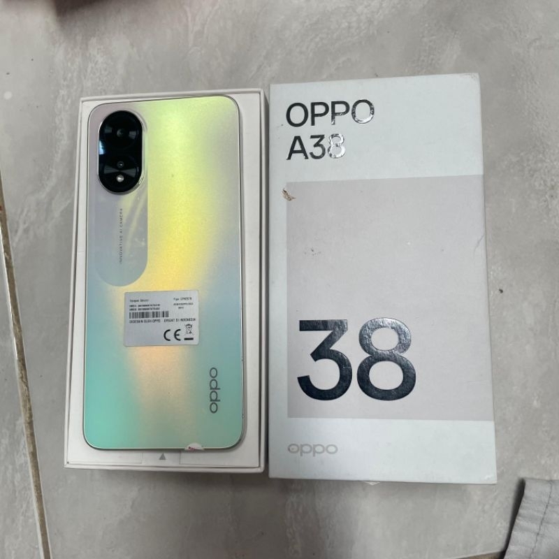 Jual Oppo A38 Ram 6/128 fullset | Shopee Indonesia