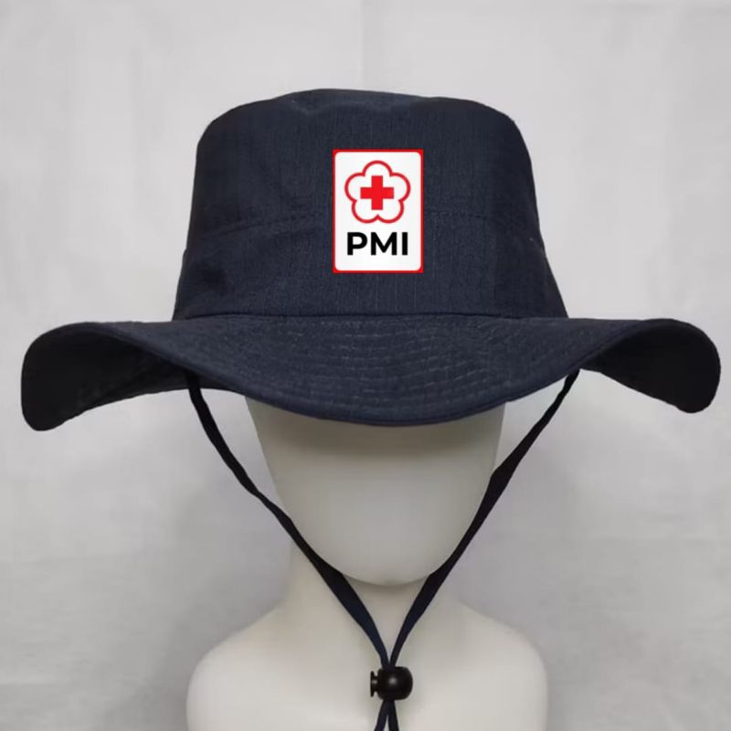 Jual TOPI RIMBA PMI / TOPI PALANG MERAH / TOPI OUTDOOR | Shopee Indonesia