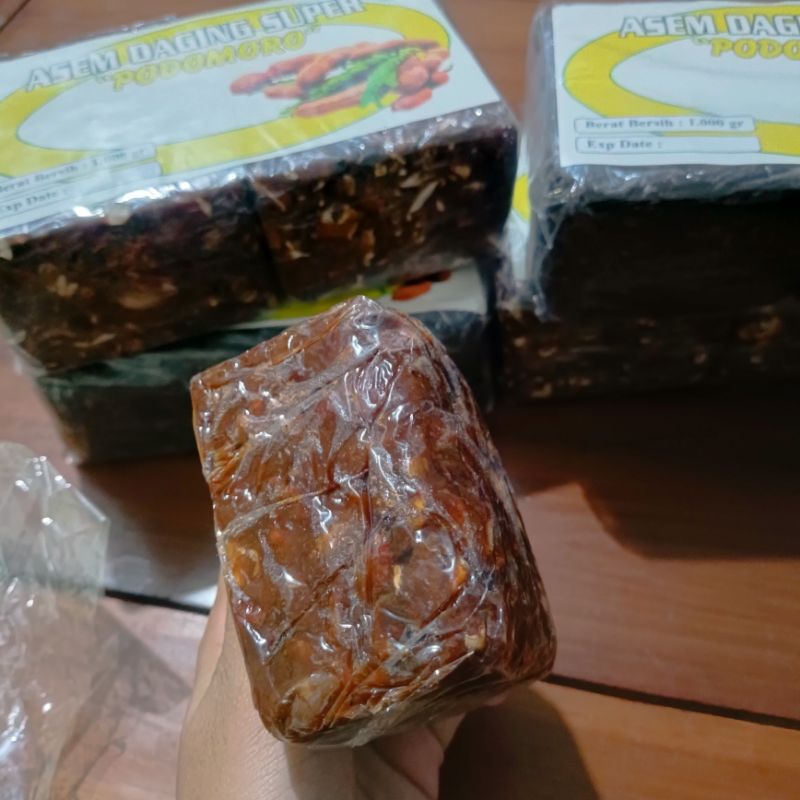 Jual Asem Jawa Daging Super PODOMORO 250 gram Murni Asam Kuning Asli ...