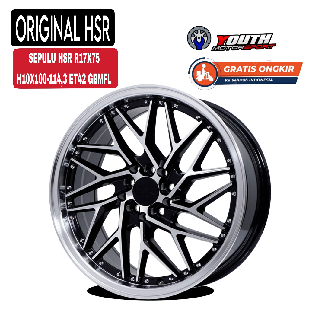 Jual VELG R17 ORIGINAL HSR SEPULU COCOK UNTUK INOVA,ERTIGA,XPANDER,HR-V,RUSH,TERIOS DLL | Shopee ...