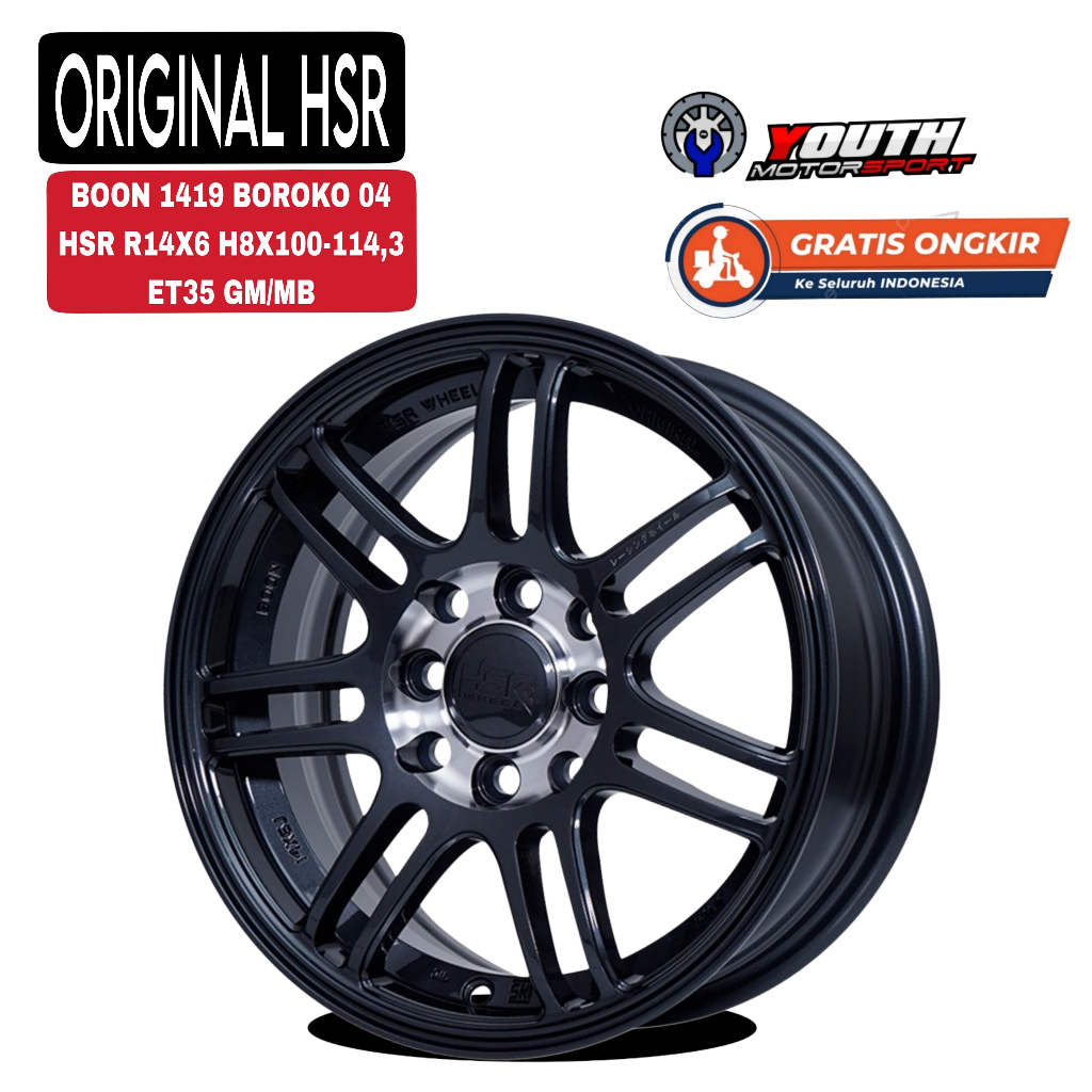 Jual VELG R14 ORIGINAL HSR BOON COCOK UNTUK XENIA,AVANZA,BRIO,SIGRA,AGYA,CALYA,AYLA DLL | Shopee ...