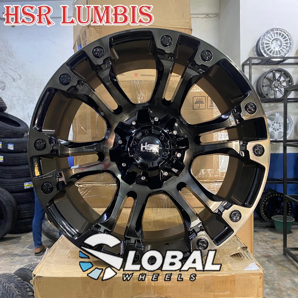 Jual Velg Mobil Semi Offroad HSR Lumbis Ring 20 Buat Pajero Ford Ranger ...