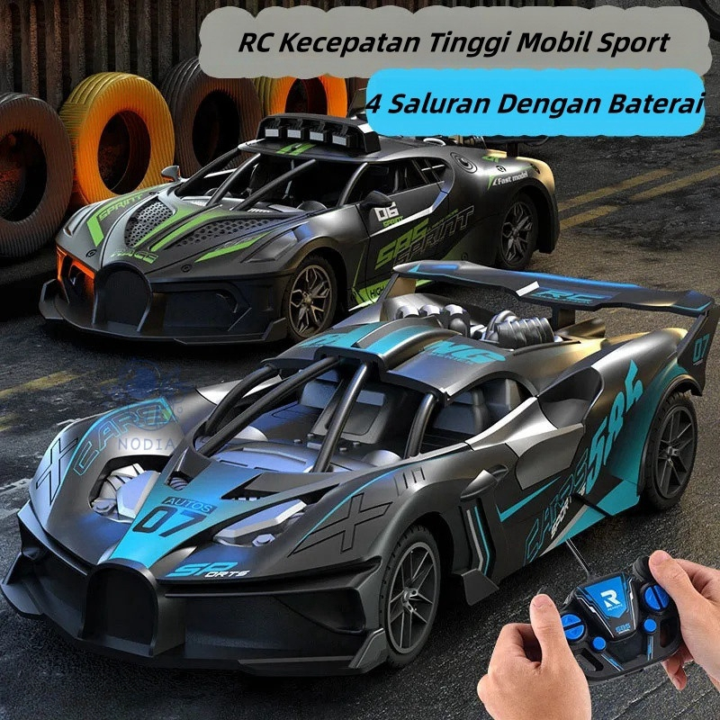 Jual NODIA 1:18 Mainan Mobil Balap Remote Control Anak-anak Mobil Sport ...