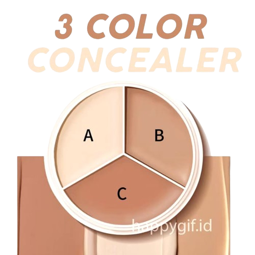 Jual SVMY Concealer 3 in 1 didesain dengan 3 Warna Sebagai Highlighter ...