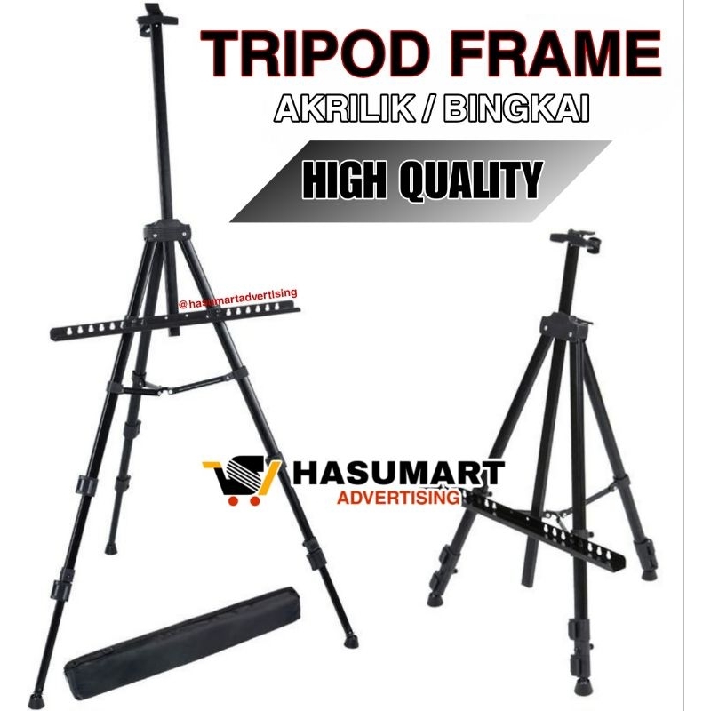 Jual Tripod Stand Besi / Stand Akrilik Sign / Tripod Frame / Tripod ...