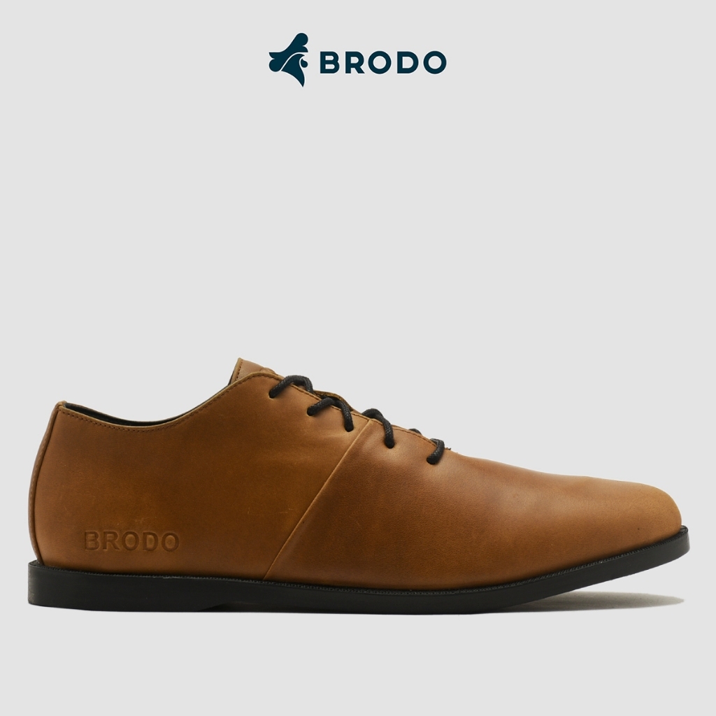 Jual BRODO - Sepatu Signore Low Vintage Brown | Shopee Indonesia