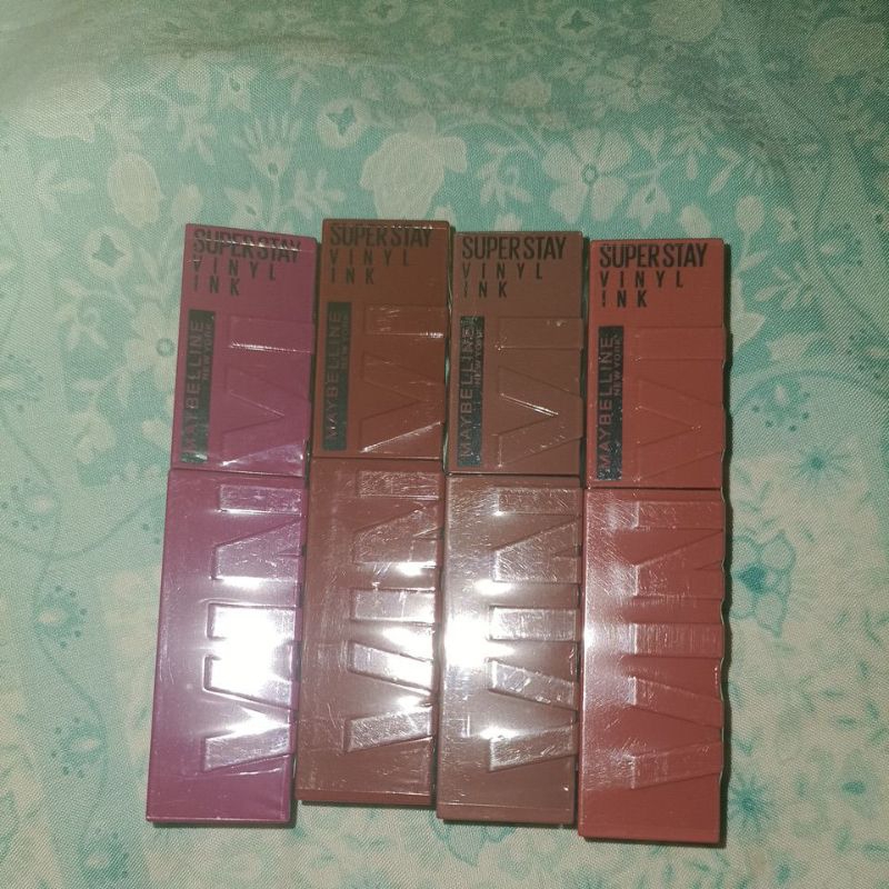 Jual maybelline superstay vinyl ink 130 extra, 120 punchy, 62 ...