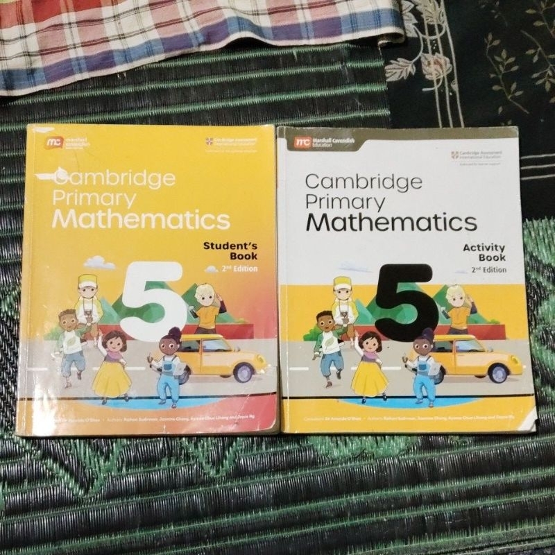 Jual 2 BUKU ORI CAMBRIDGE PRIMARY MATHEMATICS STUDENTS BOOK & ACTIVITY ...