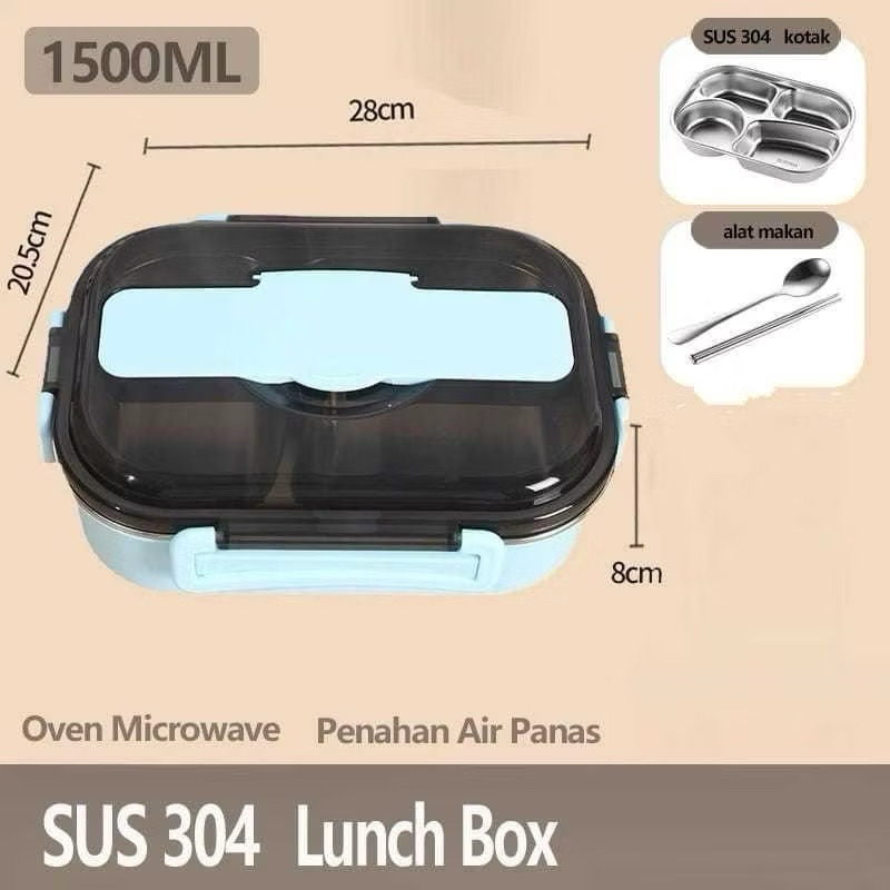 Jual LUnch box 4 sekat dan 5 sekat tempat makan firal tmpat makan ...