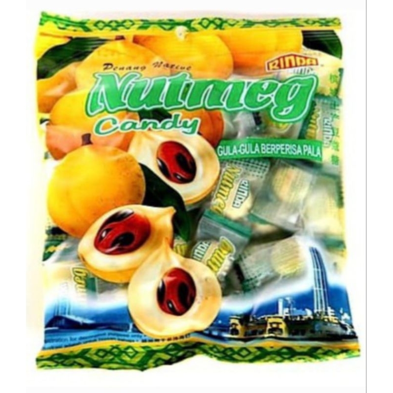 Jual Nutmeg Candy 120g. Permen Rasa Buah Pala | Shopee Indonesia