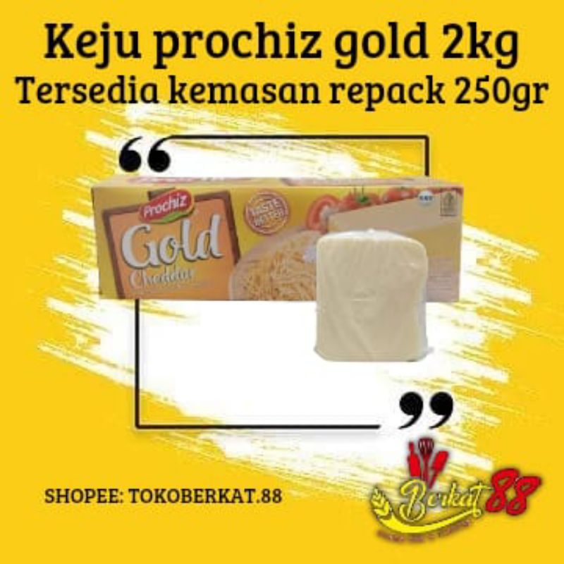 Jual KEJU PROCHIZ GOLD KEMASAN 2 KG / REPACK 250 GR | Shopee Indonesia