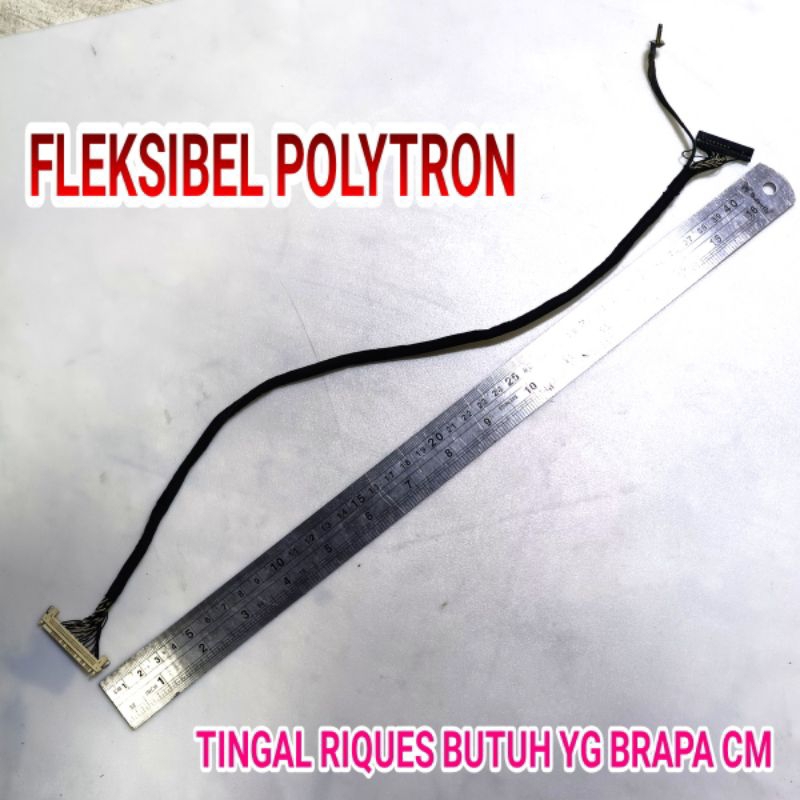 Jual KABEL FLEKSIBEL TV LED POLYTRON PLD 22 INCH 24 INCH 32 INCH 40 ...