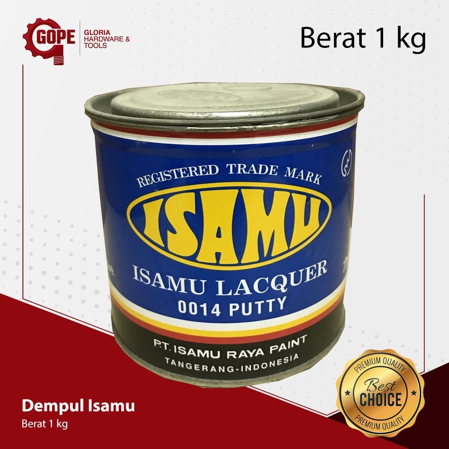 Jual Dempul Isamu Dempul Besi dan Kayu Berat 1 Kg | Shopee Indonesia