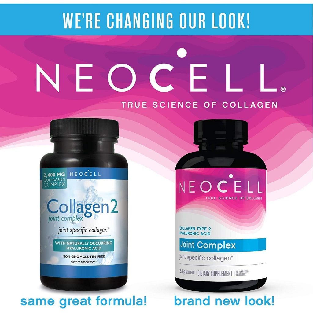 Jual Neocell Joint Complex, Collagen Type 2, Hyaluronic Acid, 120 ...