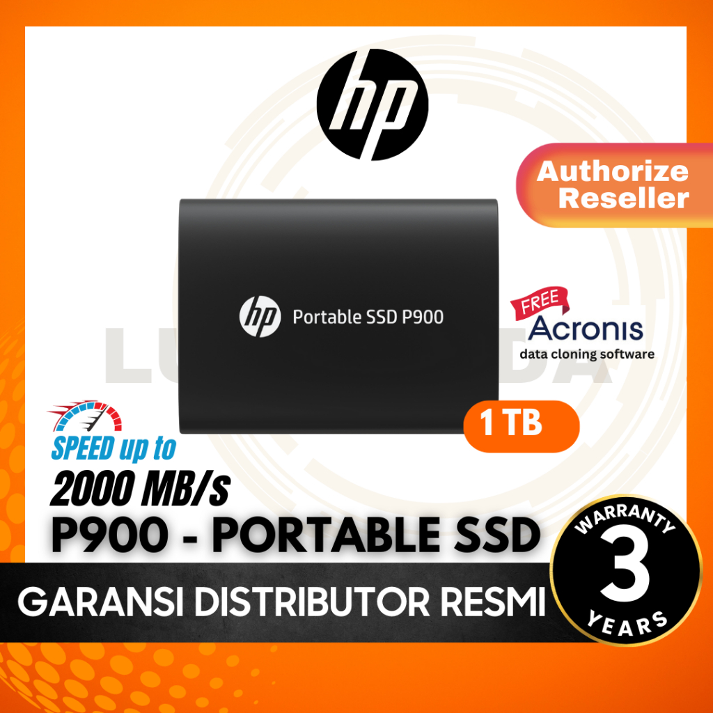 Jual HP SSD P900 Portable SSD 512GB / 1TB / 2TB External SSD - GARANSI RESMI 3 TAHUN | Shopee ...