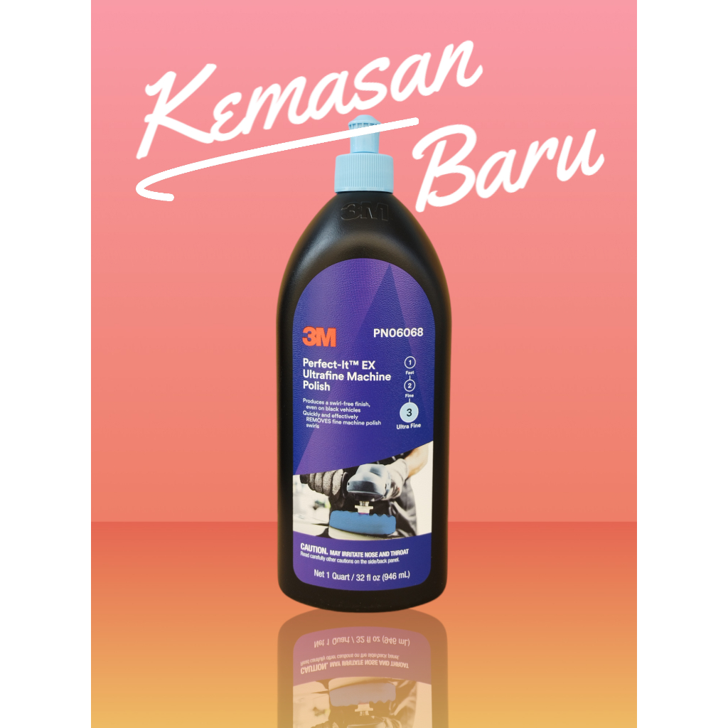 Jual Perfect-It EX Ultrafine Machine Polish 3M 6068 Obat Poles Mobil Step 3 | Shopee Indonesia