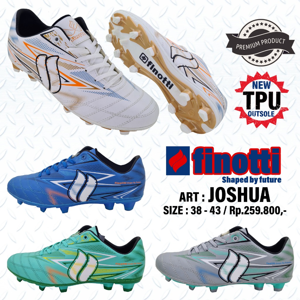 Jual Sepatu Sepak Bola FINOTTI JOSHUA Asli Original / Sepatu Bola Pria ... Jual Sepatu Sepak Bola FINOTTI JOSHUA Asli Original / Sepatu Bola Pria ...