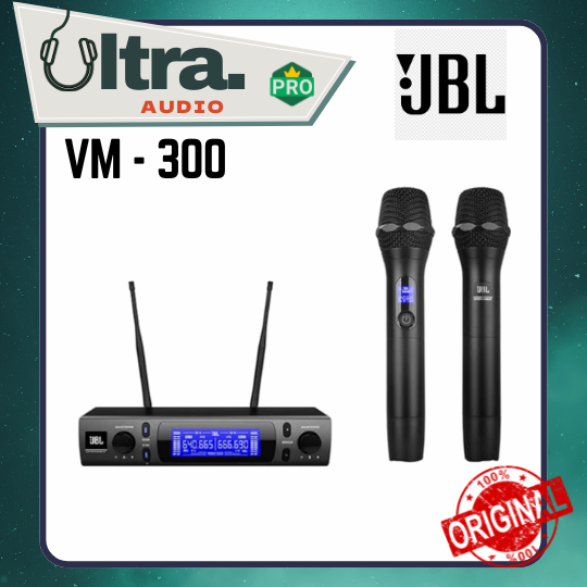 Jual JBL VM-300 / VM 300 / VM300 Mic Wireless ORIGINAL | Shopee Indonesia