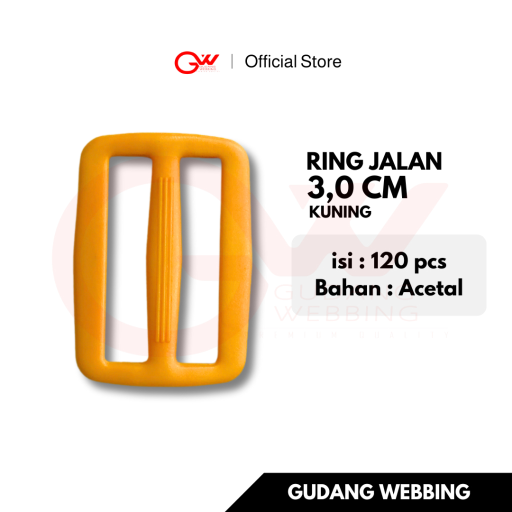 Jual Ring Jalan / Ring Geser / MJ RJ 3,0cm Kuning | Shopee Indonesia