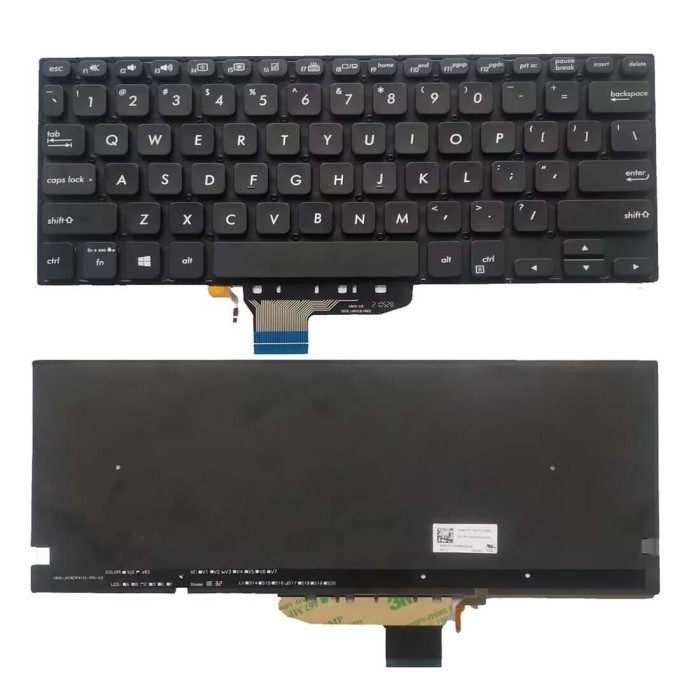 Jual Keyboard Asus VivoBook Flip 14 TP412F TP412FA TP412 (BACKLIGHT ...