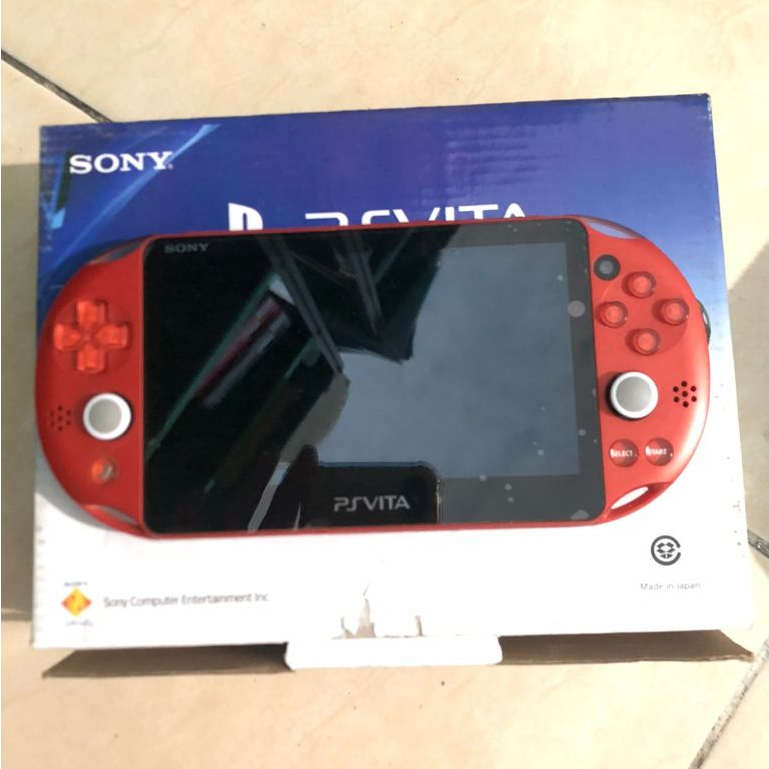 Jual PS Vita Slim Red 32Gb FreeFull Games | Shopee Indonesia