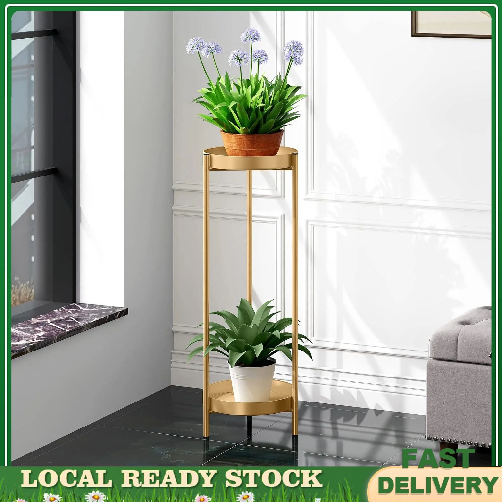Jual Rak Bunga Rak Besi Rak Tanaman Rak Hiasan Rumah Standing Platter ...