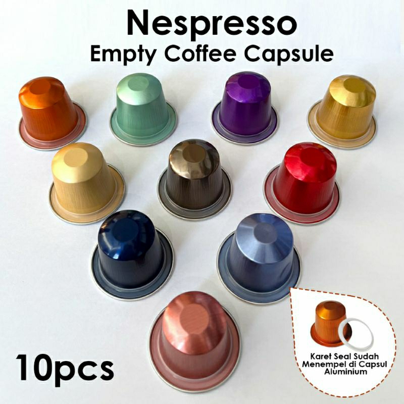 Jual Kapsul Kosong Nespresso Kapsul Kosong Kopi Nespresso | Shopee ...