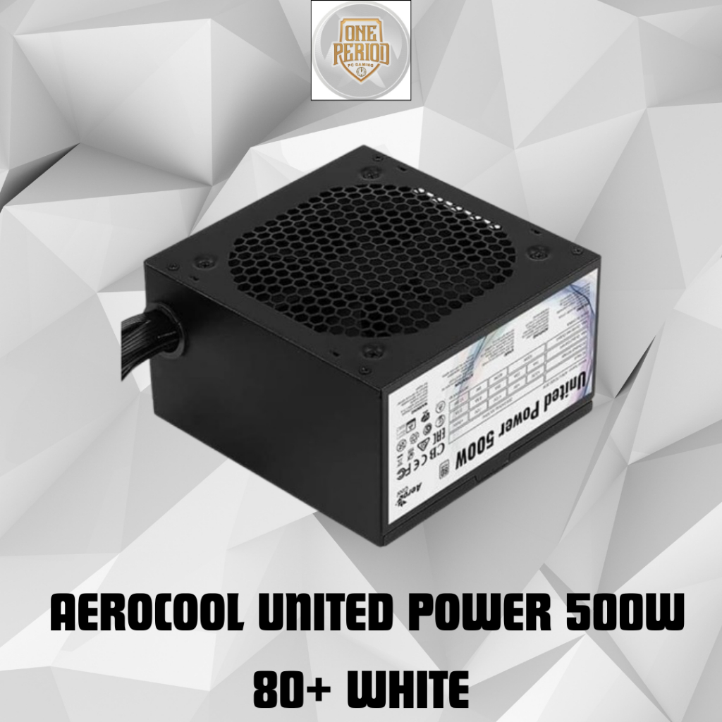 Jual AEROCOOL UNITED POWER 500W 80+ WHITE // POWER SUPPLY PC | Shopee Indonesia