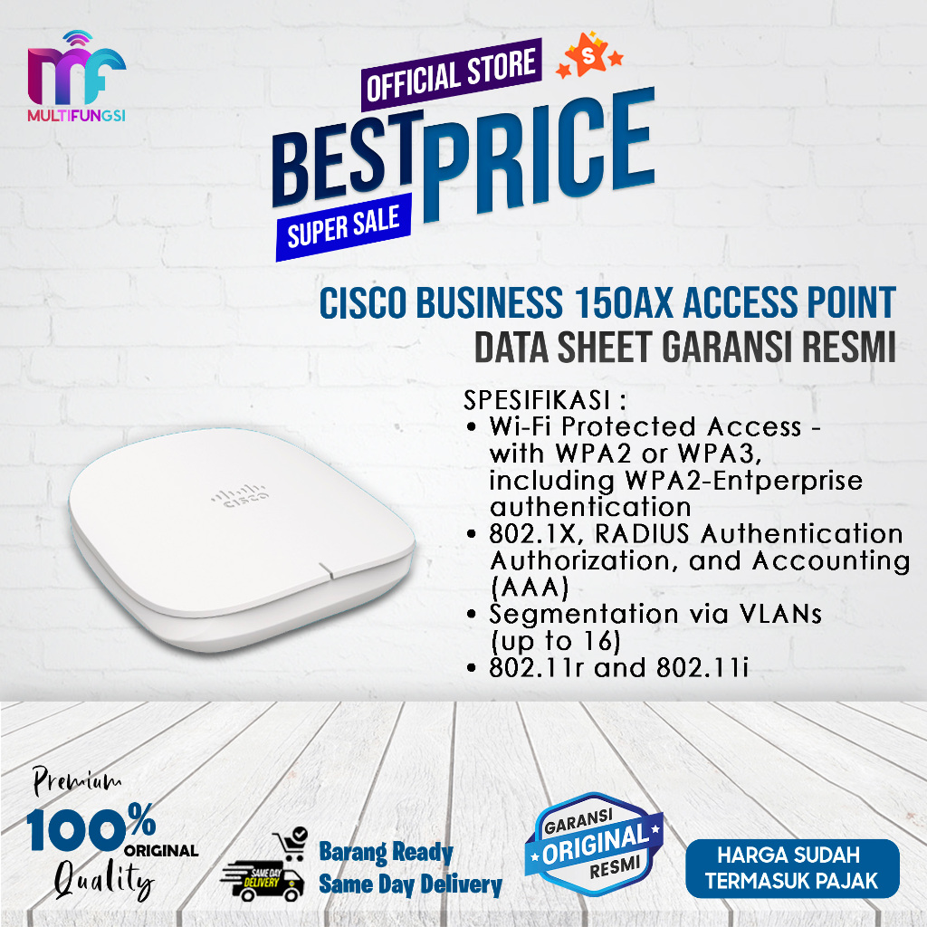 Jual Cisco Business 150AX Access Point Data Sheet Garansi Resmi ...